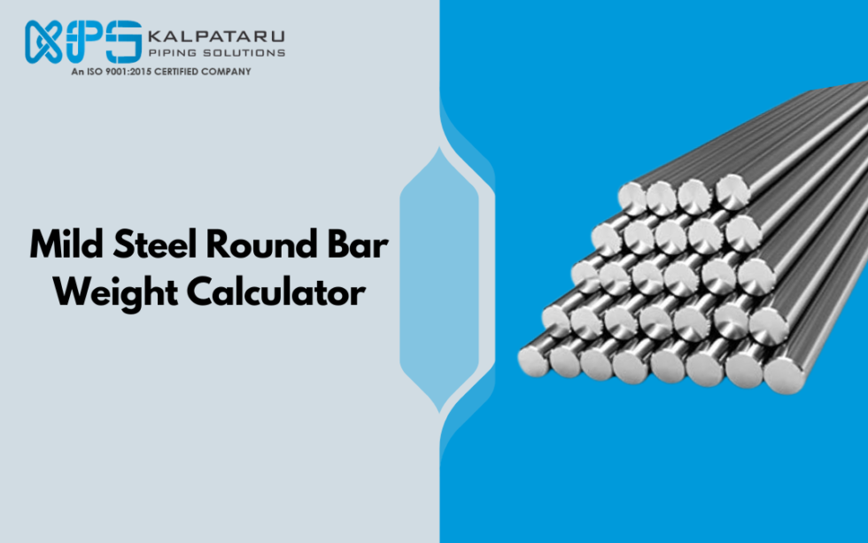 Mild Steel (MS) Round Bar Weight Calculator